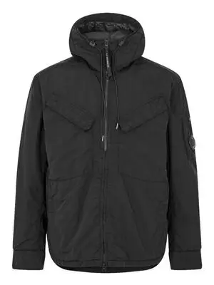 C.P. COMPANY Padded Overshirt - Black