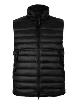 C.P. COMPANY Puffer Gilet - Black