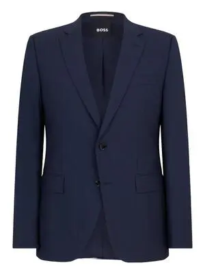 Hugo Boss Single-breasted Blazer - Black
