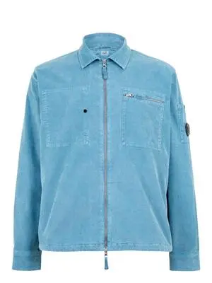 C.P. COMPANY Cord Overshirt - Blue