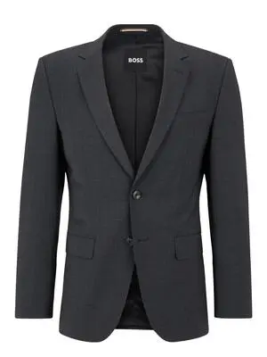 Hugo Boss Single-breasted Blazer - Black