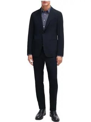 Hugo Boss Single-breasted Blazer - Black