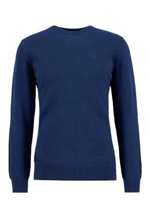 Barbour Barbour Long-Sleeved Crew Neck Sweater Blue