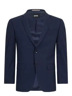 Hugo Boss Notch Lapel Jacket - Black