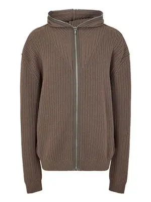 Rick Owens Solid-color Zip Hoodie - Brown