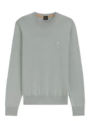Hugo Boss Kanovano Crew-neck Jumper - Gray