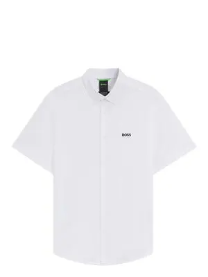 Hugo Boss Short-sleeve Shirt - White