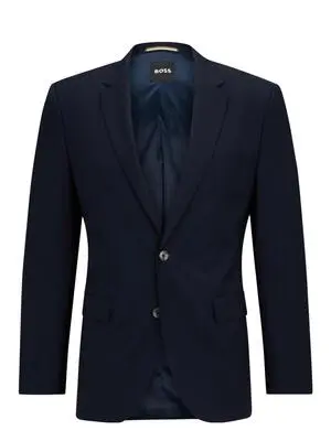 Hugo Boss Single-breasted Blazer - Black