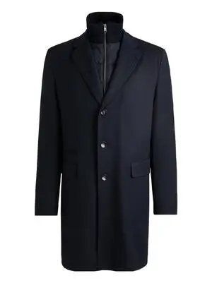 Hugo Boss Overcoat - Black