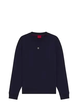 Hugo Boss Crewneck Sweatshirt With Logo Detail - Black