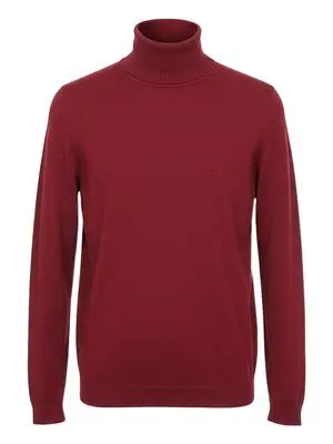 Hugo Boss Hugo Boss Baldebert-E 10157925 01 Turtleneck Knit Sweater Red