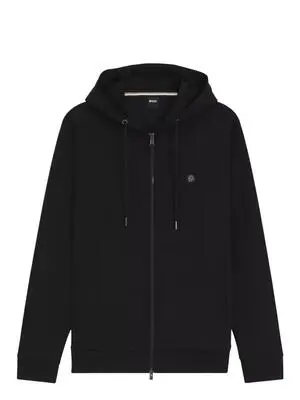 Hugo Boss Spence Full Zip Fleece - Black