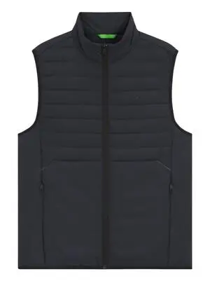 Hugo Boss Urbanex Horizontal Quilted Gilet - Black
