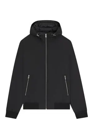 Hugo Boss Hooded Zip-up Jacket - Black