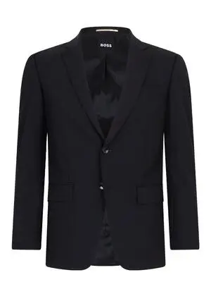 Hugo Boss Two-button Blazer - Black