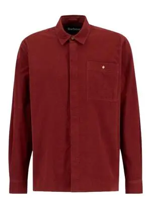 Barbour Long Sleeve Shirt Fired Brck
