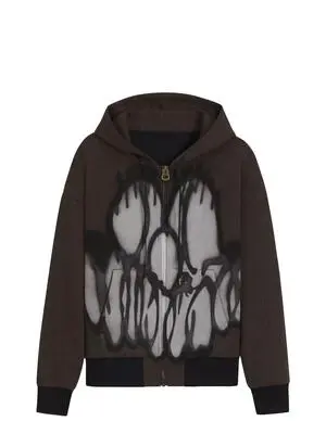 Hugo Boss X Vcarb Slawn Full Zip Hoodie - Black