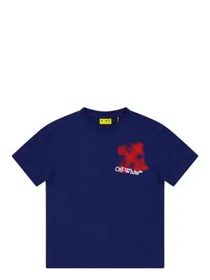 Off-White Off Arrow" Graphic T-shirt - Blue