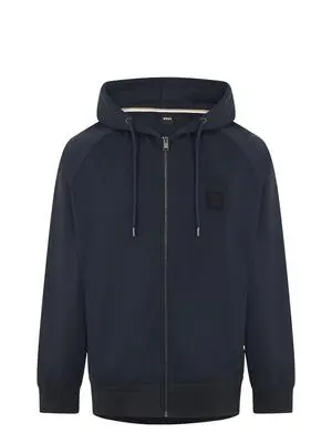 Hugo Boss Zip-up Hoodie - Black