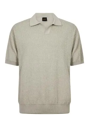 Hugo Boss Short Sleeve Polo Shirt - Nude