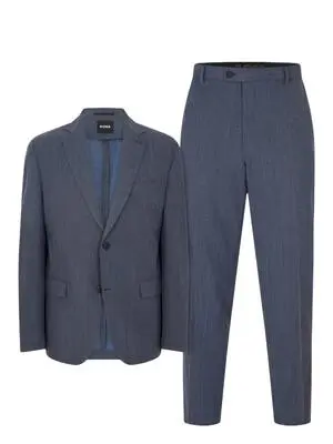 Hugo Boss P-huge-2pcs-242 10248486 01 Suit - Blue