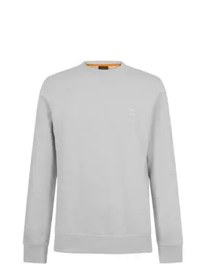 Hugo Boss Westart Crew Sweatshirt, Premium Cotton - White