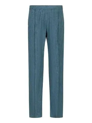 Emporio Armani Tailored Trousers - Green