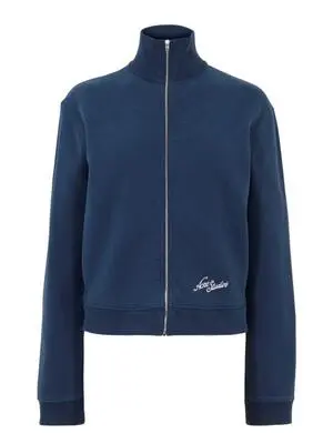 Acne Studios Zip Hoodie - Blue