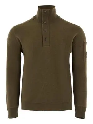 C.P. COMPANY Crew Neck Jumper - Green