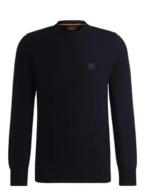 HUGO BOSS Hugo Boss Cashmere-Infused Crew Neck Jumper