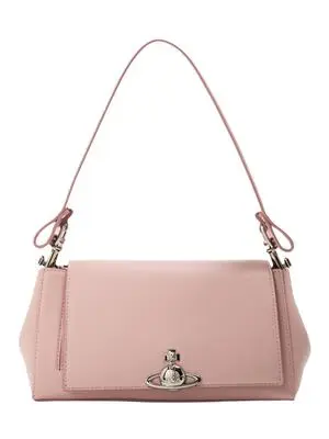 VIVIENNE WESTWOOD Hazel Medium Shoulder Bag - Nude