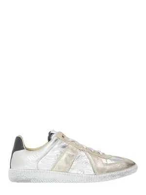 MAISON MARGIELA Lace-up Low-top Sneakers - White