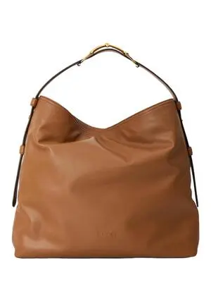 Gucci Leather Shoulder Bag - Brown