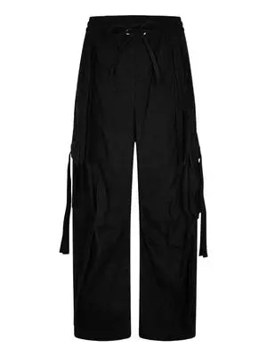 DOLCE & GABBANA Dolce & Gabbana High-Waisted Wide-Leg Cargo Pants