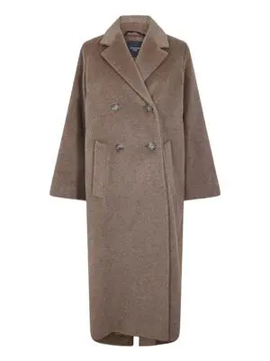 Max Mara Double-breasted Coat - Brown