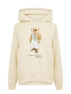 Polo Ralph Lauren Polo Ralph Lauren Printed Hooded Sweatshirt Nude
