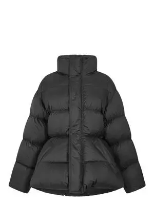 Balenciaga Hourglass Puffer Jacket - Black