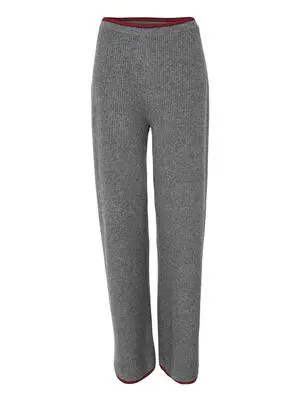 Gucci Ribbed Trousers - Gray
