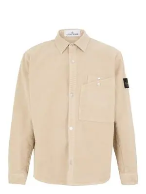 Stone Island Mskin Overshirt - Nude