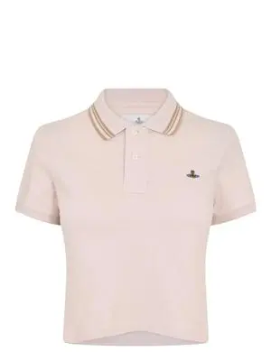 VIVIENNE WESTWOOD Vivienne Westwood Cropped Short Sleeve Polo
