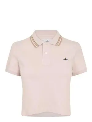 VIVIENNE WESTWOOD Vivienne Westwood Cropped Short Sleeve Polo