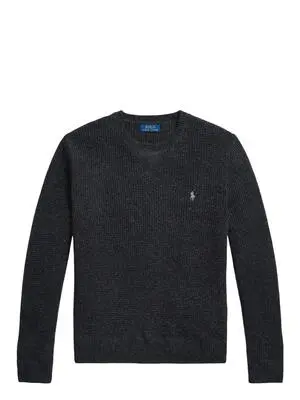 Polo Ralph Lauren Crew Neck Knit Sweater - Black