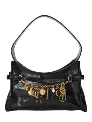 Chloé Charms Hobo Bag - Black