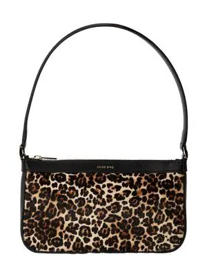 ANINE BING Mini Elly Shoulder Bag - Leopard