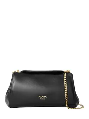 Prada Chain Strap Crossbody Bag - Black