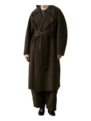 Soeur Belted Coat - Black