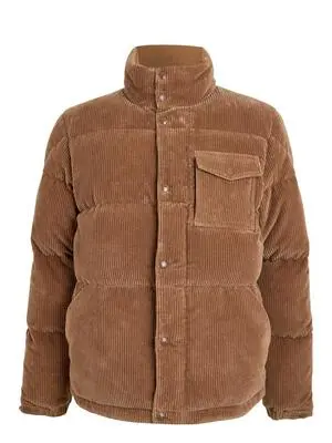 MONCLER Moncler Corduroy Quilted Down Jacket