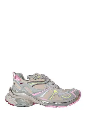 BALENCIAGA Balenciaga Lace-Up Casual Sneakers With Drawstring Heel And Logo Detail