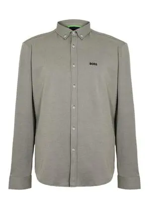 Hugo Boss Plain Shirt - Gray