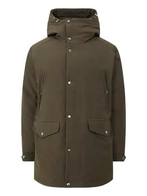 MONCLER Moncler Hooded Parka With Snap Closure